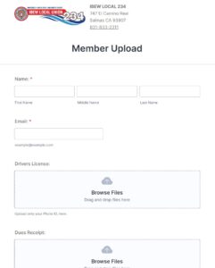 Member Forms - IBEW Local 234